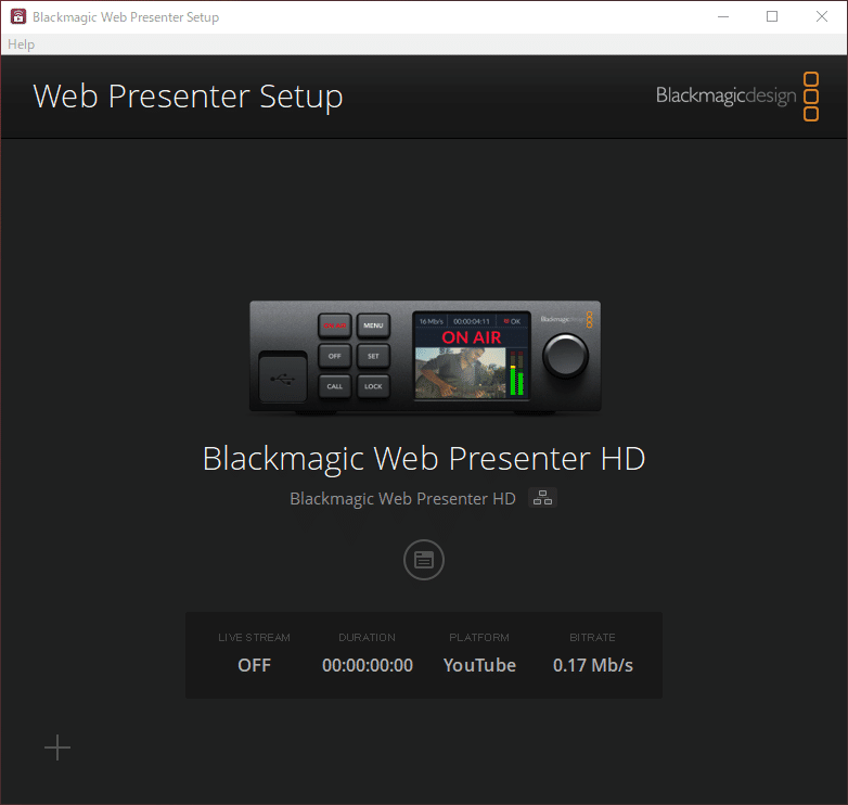 Blackmagic Design Web Presenter HDを使ってみた｜fumi