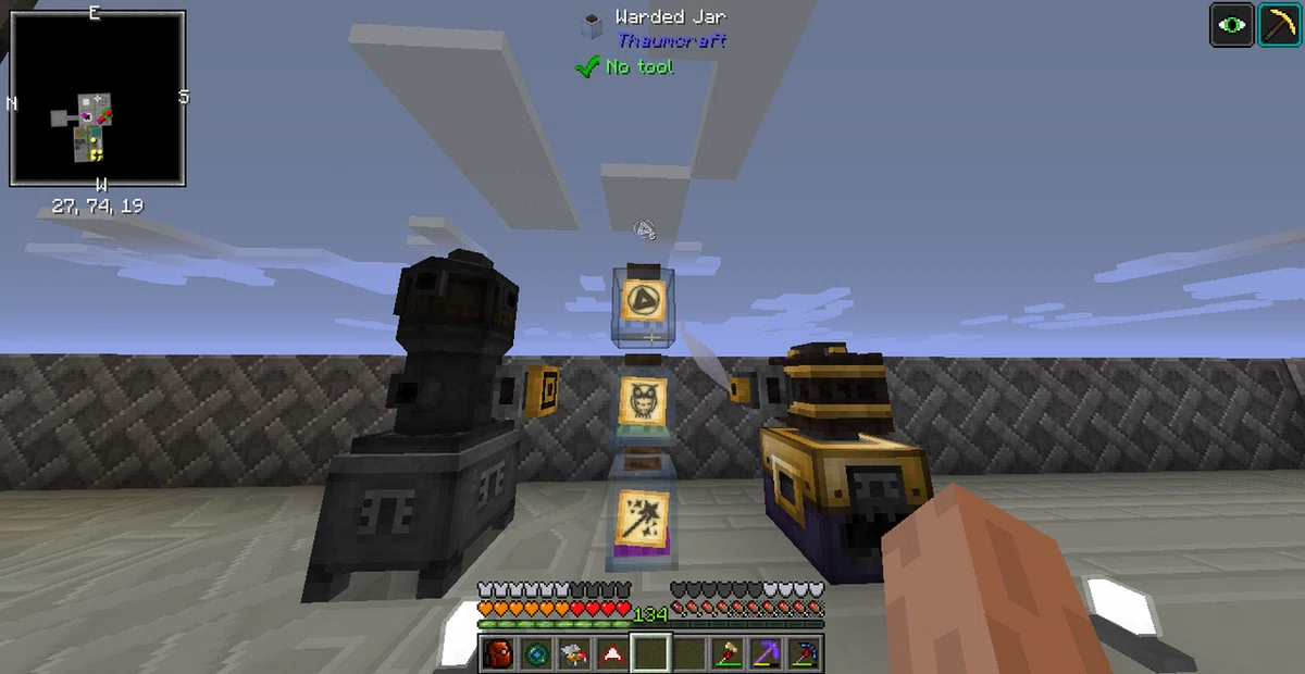 FTB Interactions #33 - 1.12で古代の残骸採掘｜Pumpkin Melon（坂本）