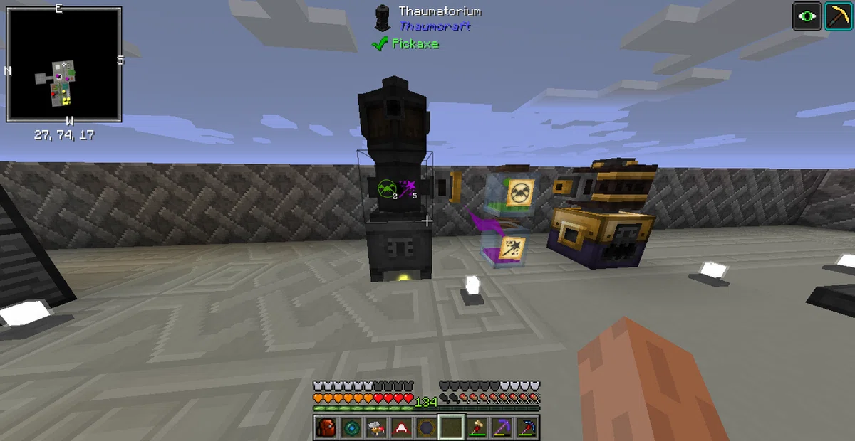 FTB Interactions #33 - 1.12で古代の残骸採掘｜Pumpkin Melon（坂本）