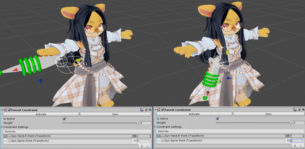 VRChat備忘録②.5 Parent Constraint設定方法短縮版｜こむぎ*