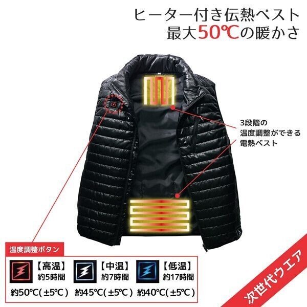 冬のアウトドアで活躍！ヒーター付き電熱ベスト『WZ4000 WindCore ヒーターベスト』まもなく販売開始！｜camploggear