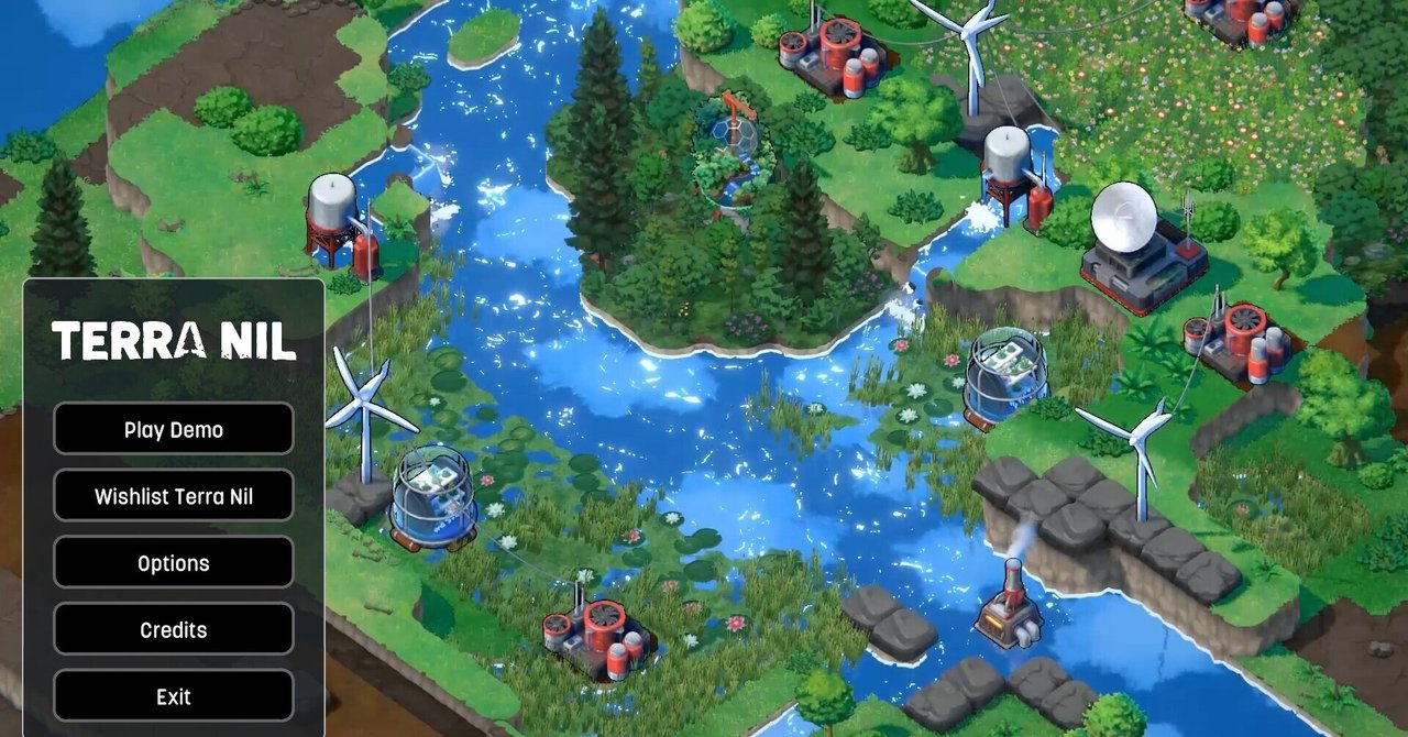 これは再生プロジェクト？枯れた大地にに生命を。『TERRA NIL』Demo｜ichi_yozora