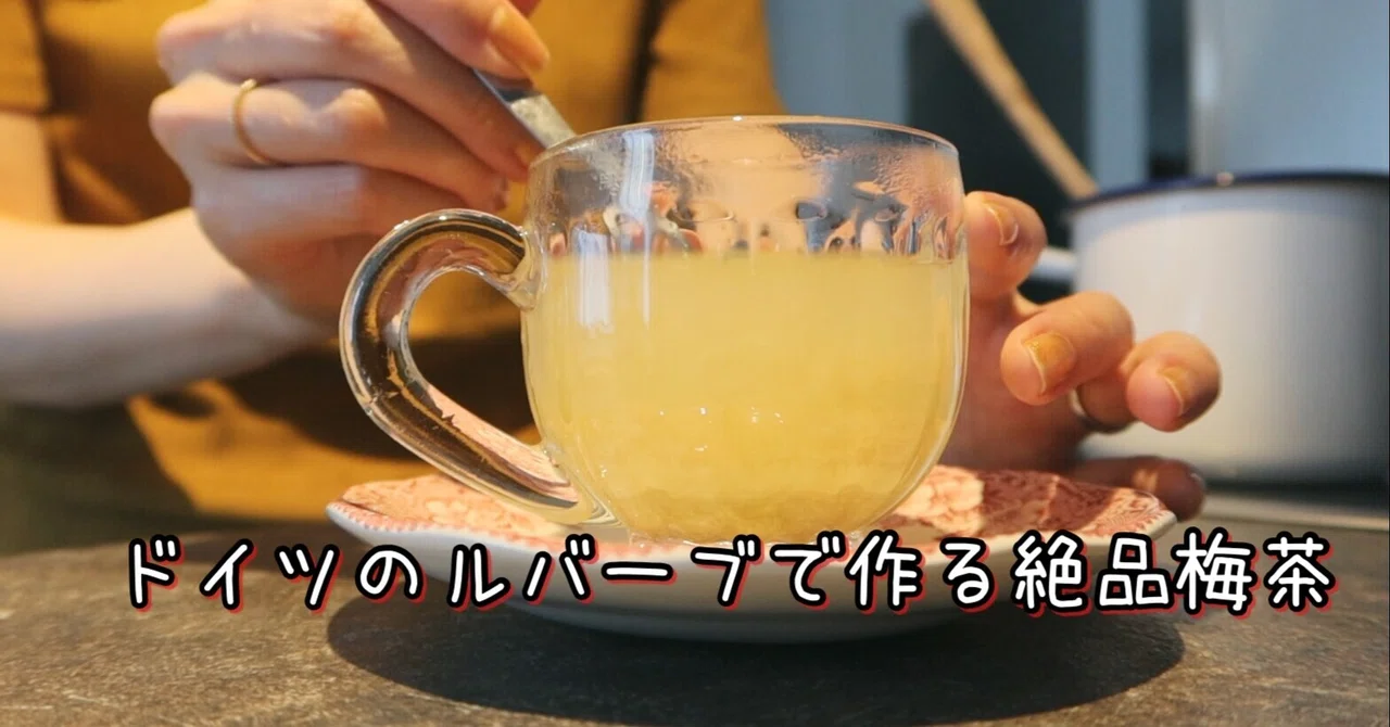 Plum paste made with German rhubarb｜ドイツ生活情報ブログ〜Oddyドイツ暮らし〜