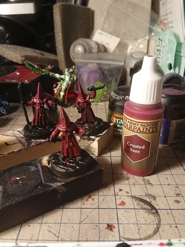 Otherworld Miniatures Evil Acolytes II 邪教の信徒たち v1 ペイント手順｜内田@座布団