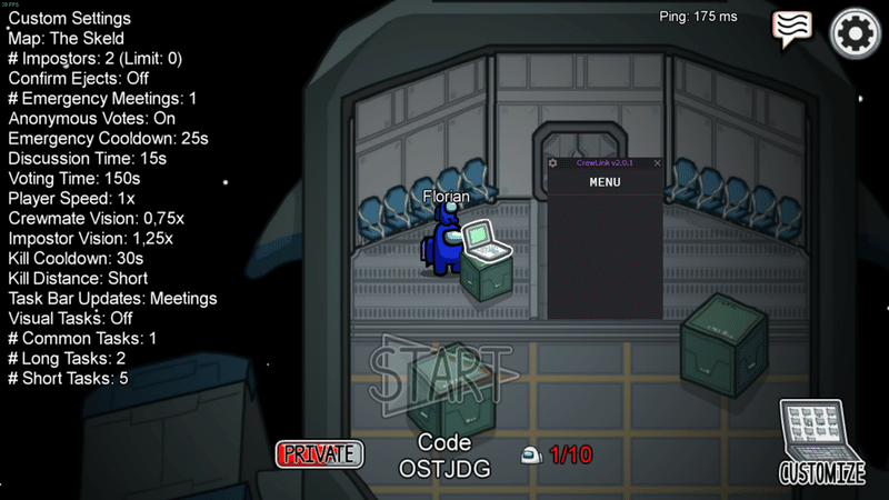 近くの人と話せるMOD 導入に苦労した / Among US , Better Crew Link : 2021/7/24｜よじすぎ