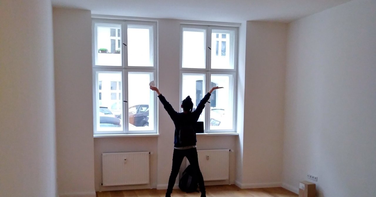 ベルリンでのアパート探し｜hakopako