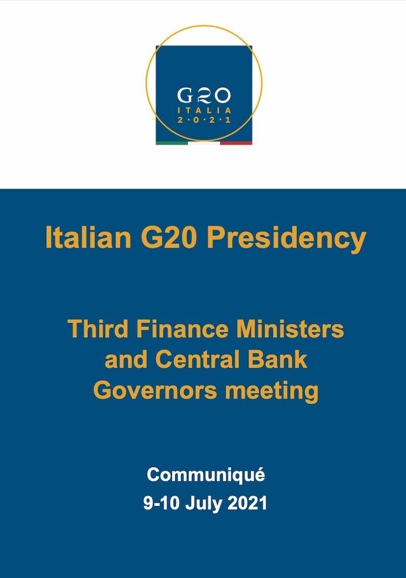 G20財務相・中銀総裁会議が閉幕し、法人課税で最低税率15%以上を合意。｜DigitalCreator｜note