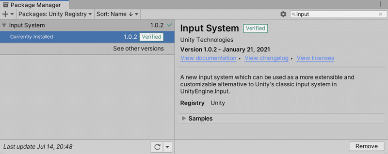 Unity InputSystem 入門 (1) - 事始め｜npaka