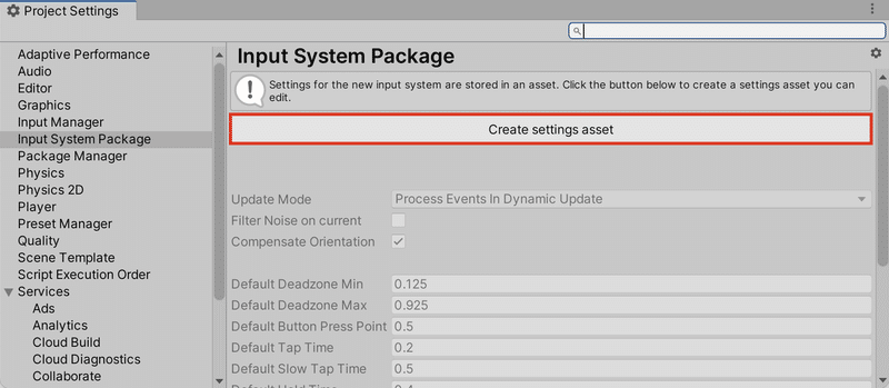 Unity InputSystem 入門 (1) - 事始め｜npaka