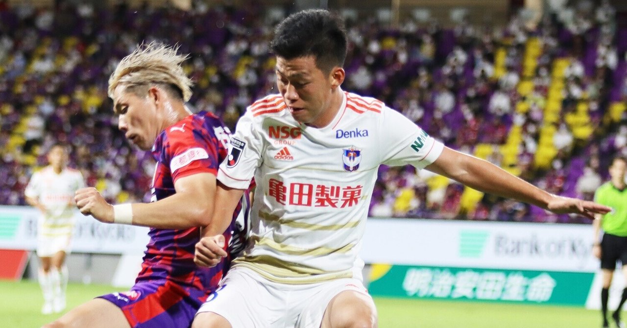 白熱の上位対決（アルビレックス新潟vs京都サンガFC）｜Ryusei Ando (Andy)