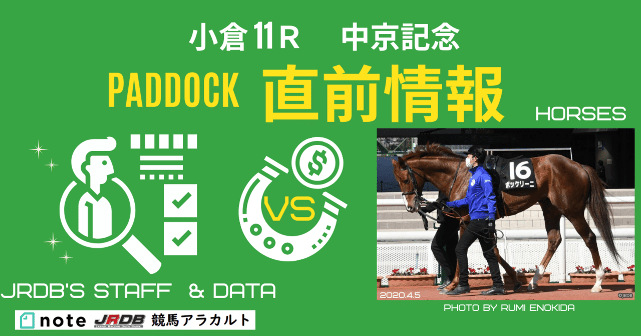 7/18(日) 小倉11R 中京記念 直前情報｜JRDB 競馬アラカルト