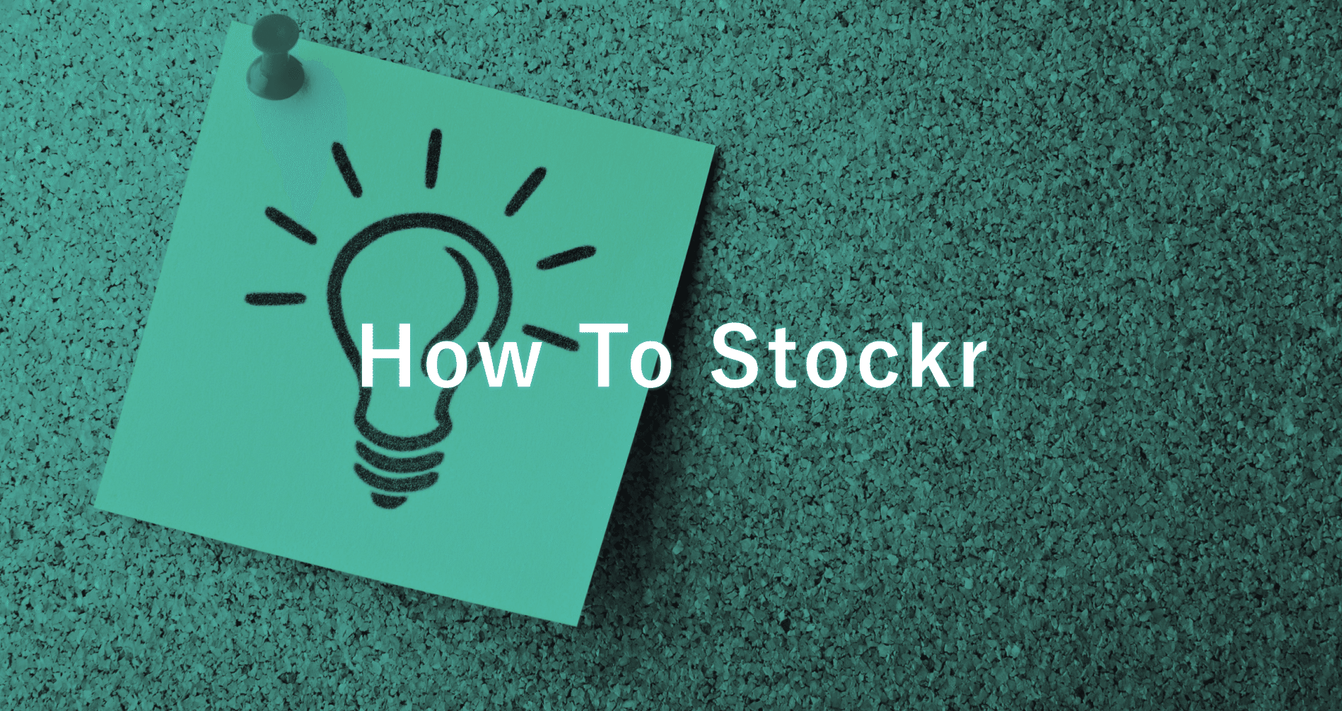 HoW To Stockr｜Stockr (ストッカー)｜note