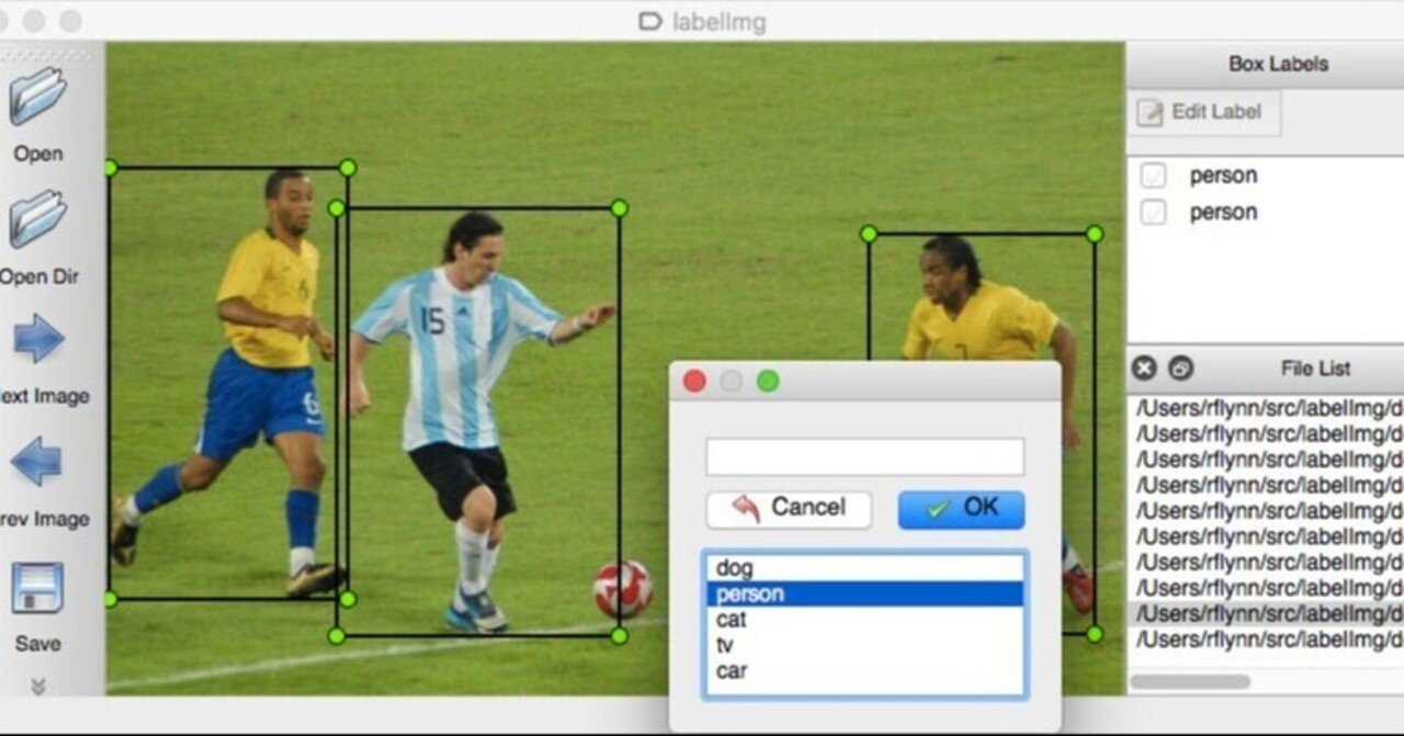 labelImg の使い方｜npaka