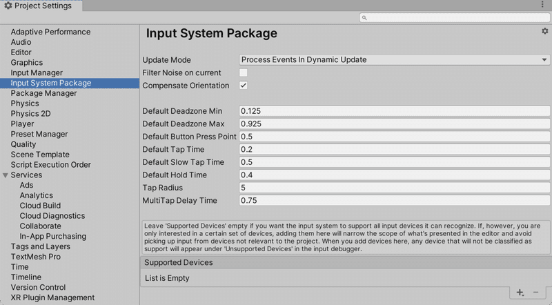 Unity InputSystem 入門 (1) - 事始め｜npaka