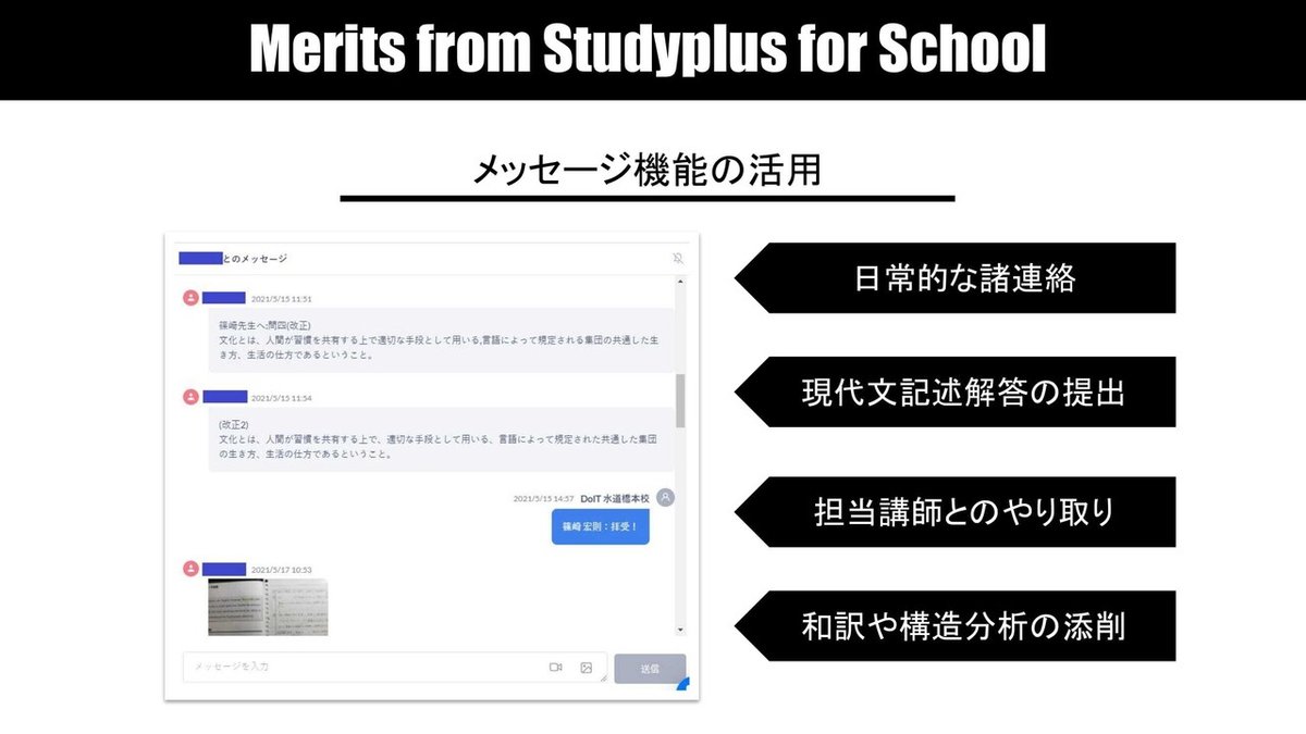 オンライン化の移行により生徒の学習時間が1.3倍増加 ｜DoIT【Studyplus for School Award 2021】｜【公式】Studyplus for School マガジン