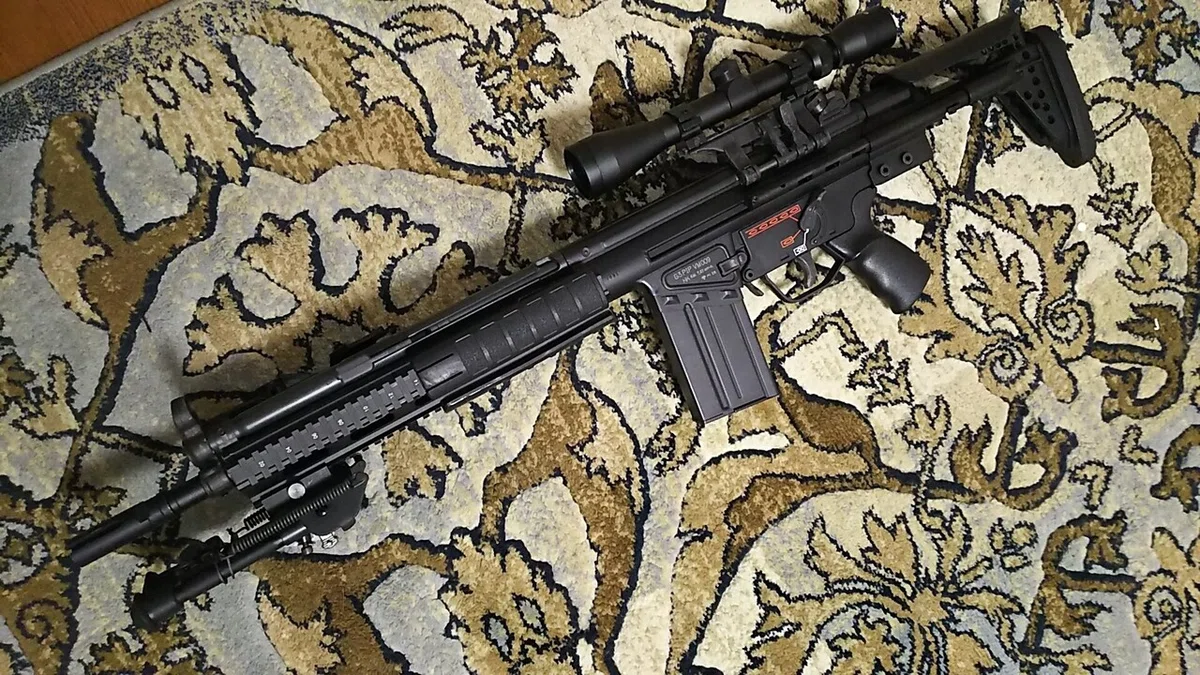 マルイ H&K G3 SAS（SG/1+Lylax EBRストックカスタム済み）レビュー｜郭公