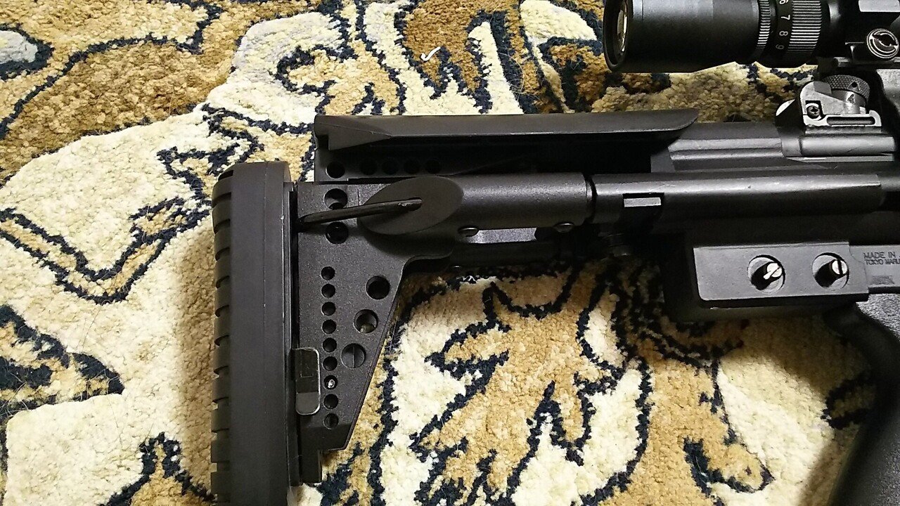 マルイ H&K G3 SAS(SG/1+Lylax EBRストックカスタム済み マルイ H&K G3 SAS(SG/1+Lylax EBRストックカスタム済み