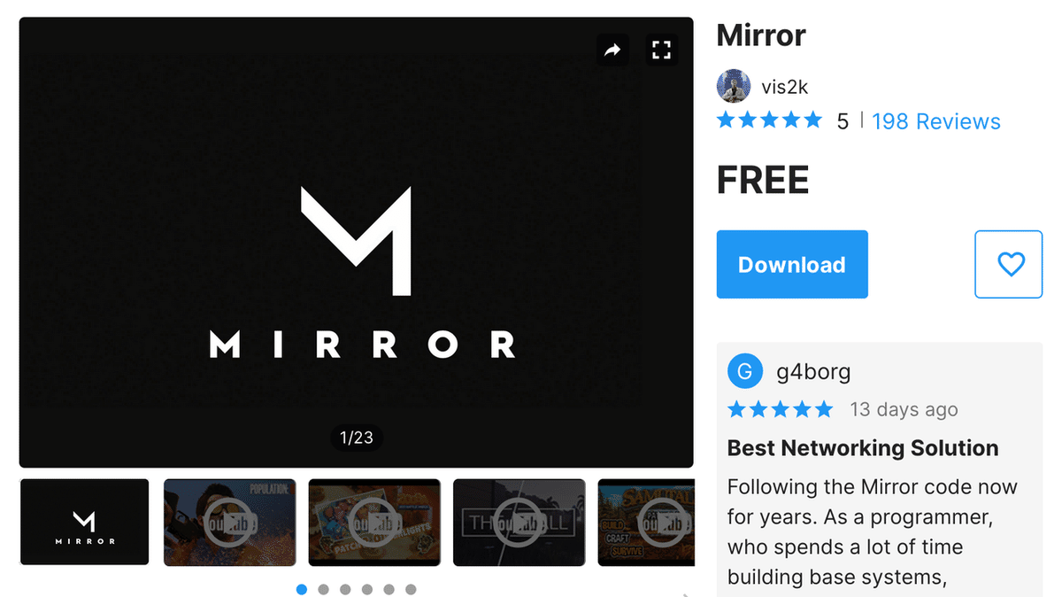 Unity Mirror 入門 (1) - 事始め｜npaka