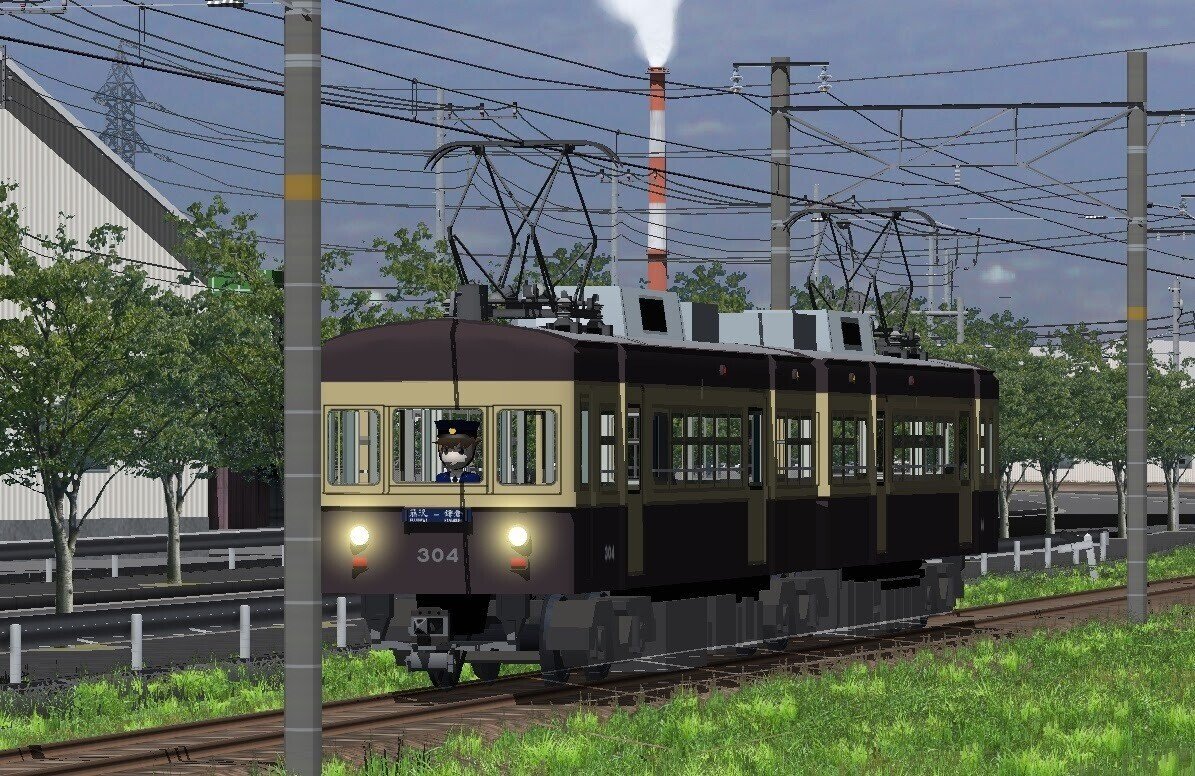 【RailSim】江ノ電300形｜舞藻(舞藻重工)