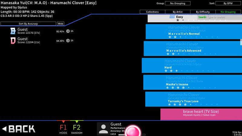 FPS視点版Osu、McOsuでAIM練習しよう｜ディスク