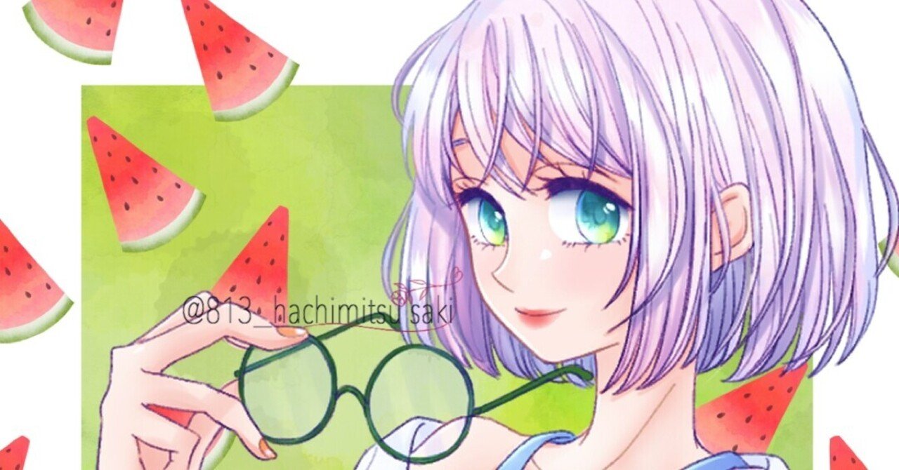 一番は好きなように描けること｜saki_813