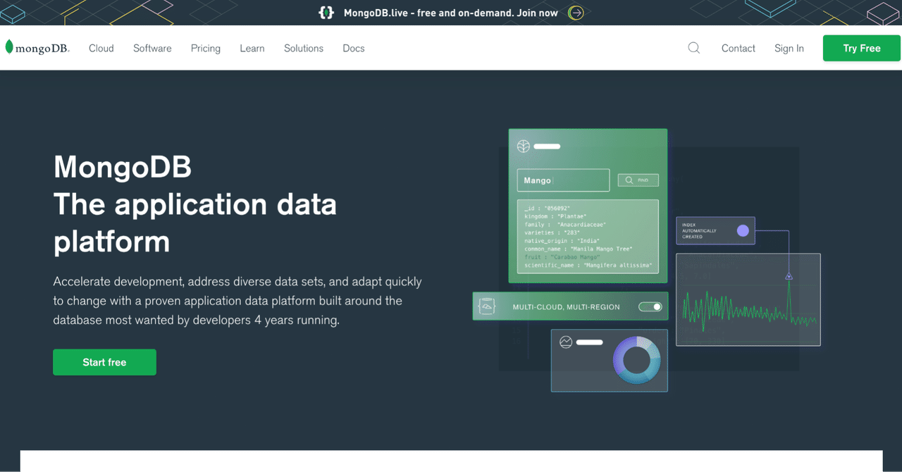 超簡単PythonでMongoDB（MongoDB Atlas利用）ドキュメント指向データベース入門｜10mohi6
