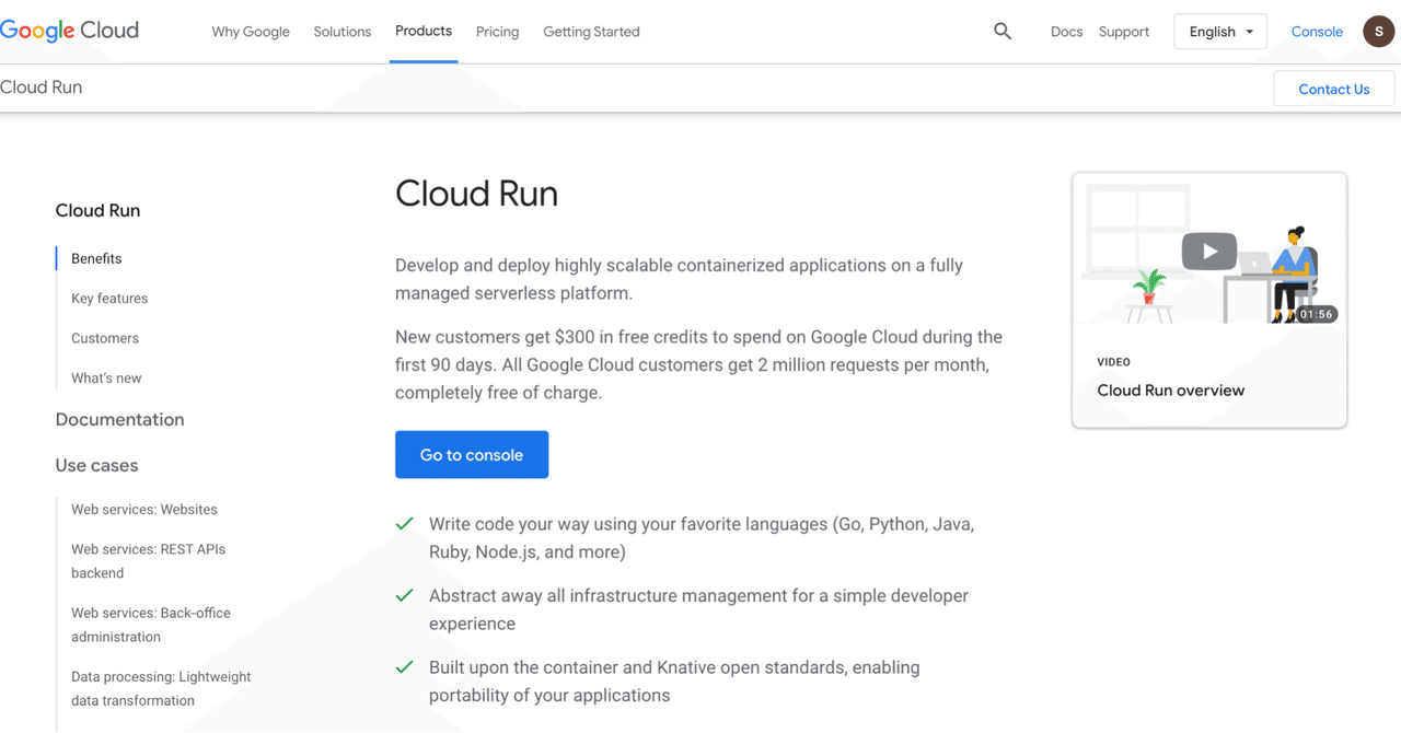 超簡単PythonでGoogle Cloud Run入門（Hello World）｜10mohi6