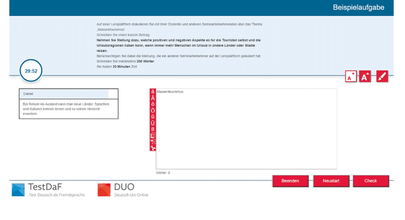 【デジタルTestDaF】作文試験対策note｜となりのドイツ人｜note