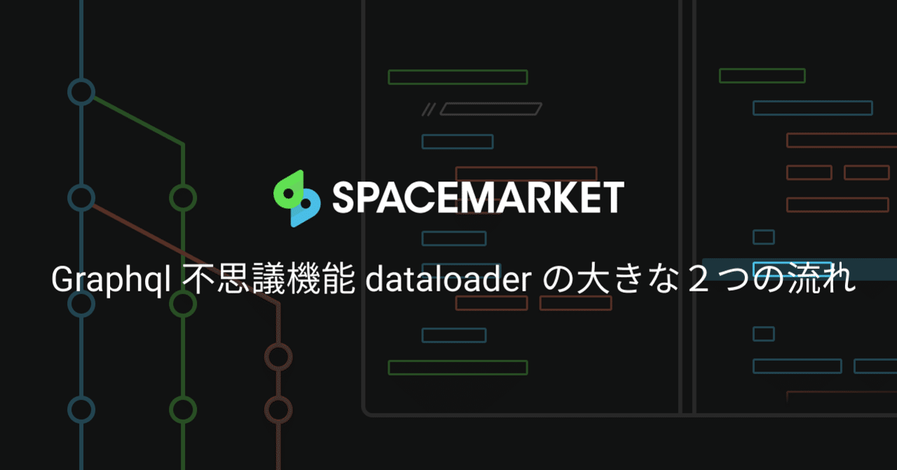 Graphql 不思議機能 dataloader の大きな2つの流れ｜Seiji_Omi