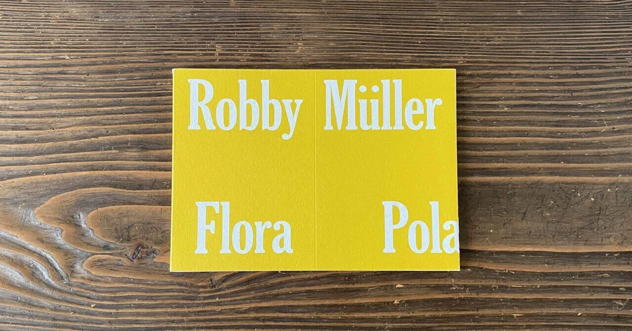 Robby Muller - Polaroids - Flora｜IDEABOOKS JAPAN