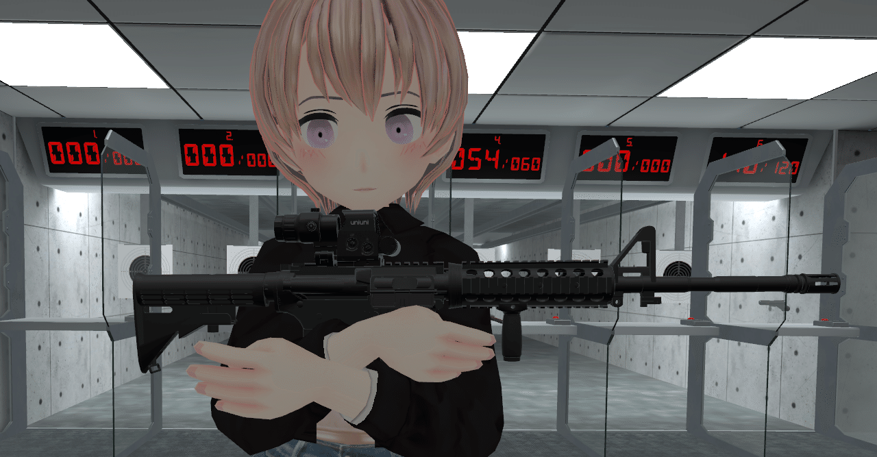 VRChat ワールド紹介 Aoinu’s Shooting Lab｜郭公