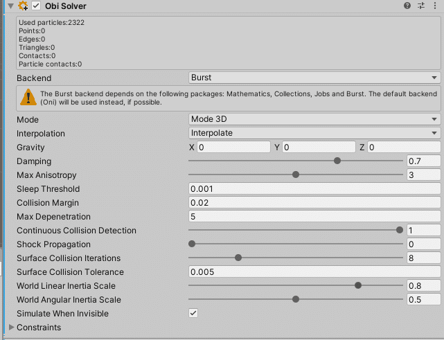 Obi Softbodyでおっぱいを揉みたい｜とりにく