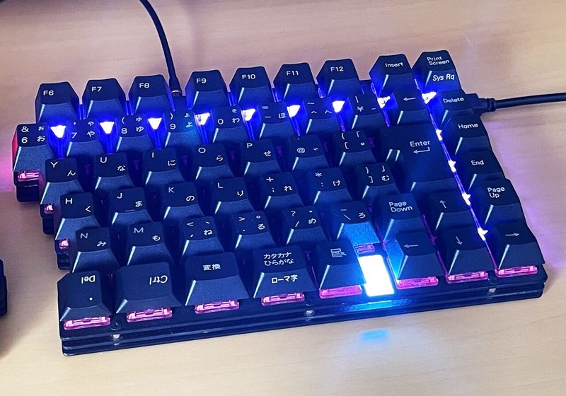 日本語配列 左右分離型自作キーボード JISplit89を使ってみた｜三雲岳斗