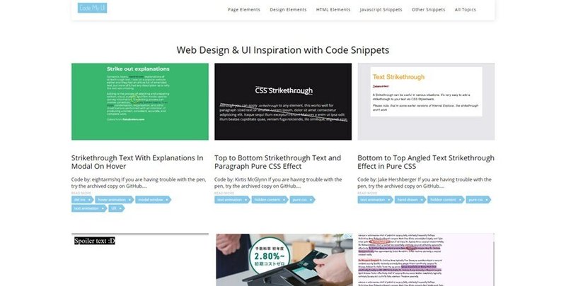 l Webデザイン コードスニペット・Webサイトまとめ｜DAI