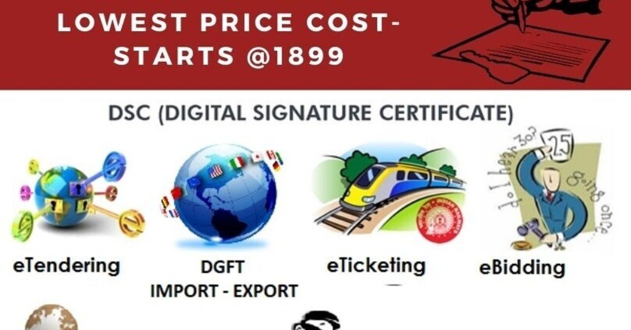 Digital signature certificate - How to get DSC &benefits｜efilinginfotech｜note