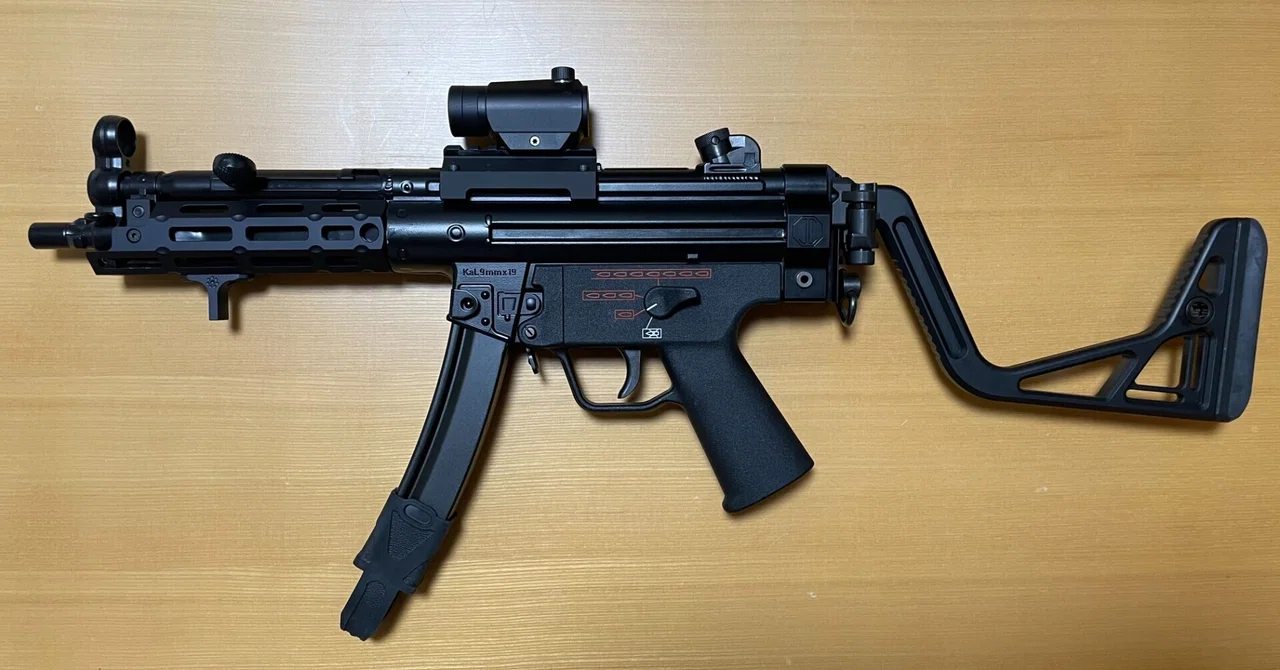 JMAC Customs MP5 Rear Stock Adapterを実／レプ比較してみた｜マルメの鷹