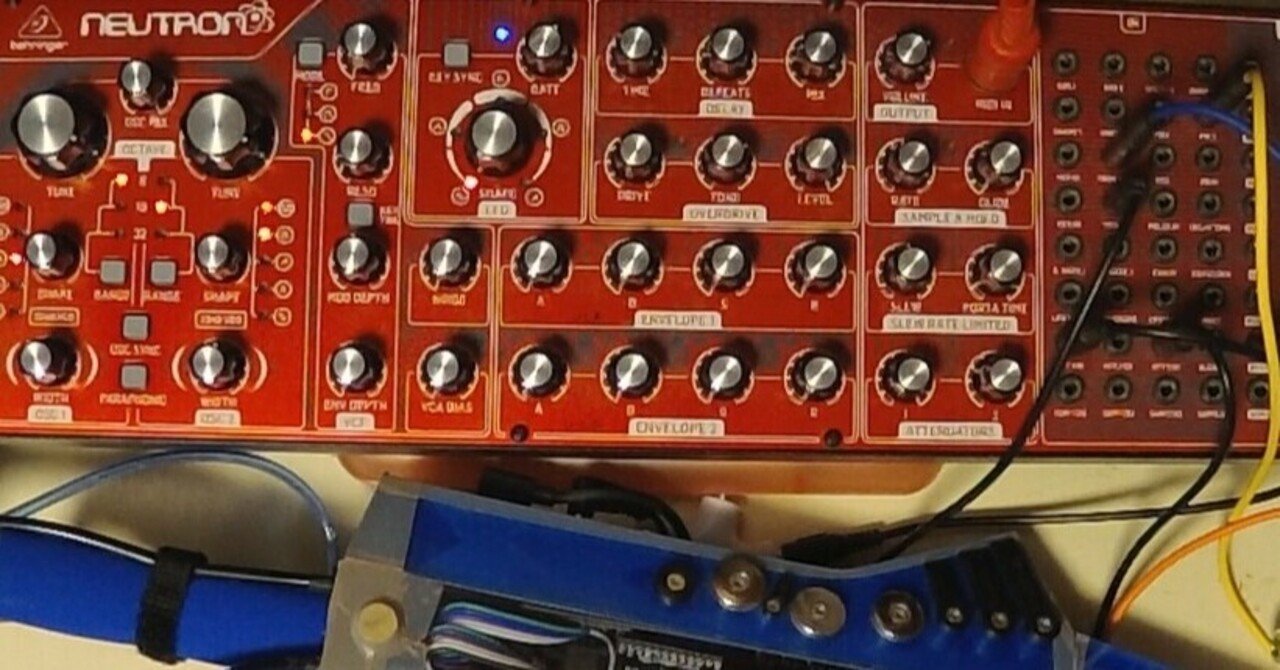 NuRAD導入記02 behringer NEUTRONを鳴らしてみた｜Windsynth workbook