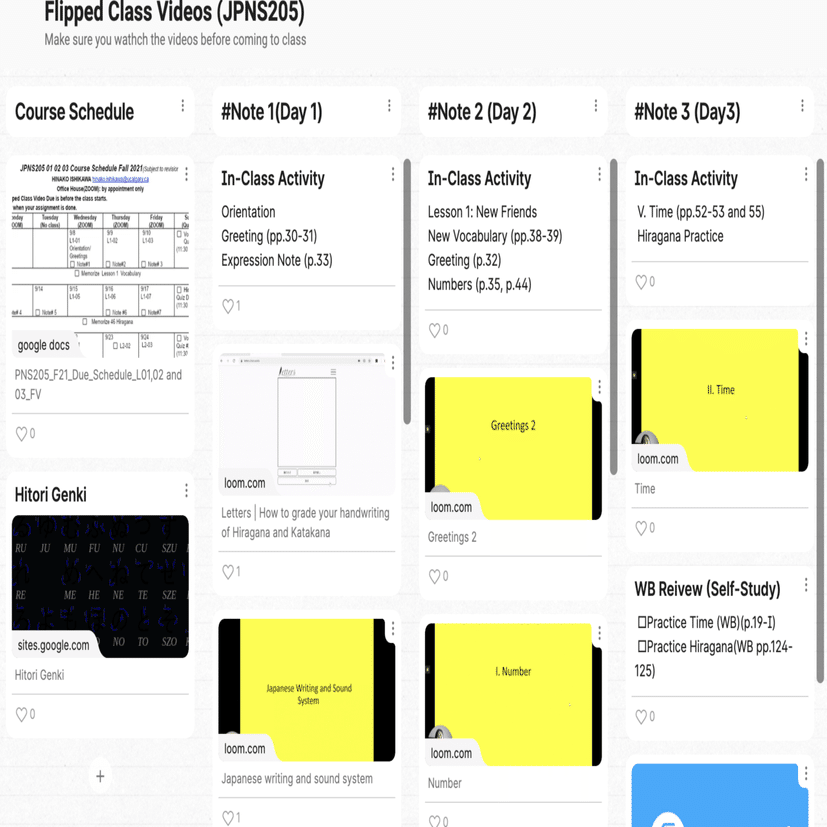 対面でもオンラインでも使ってみようPadlet 〜実践紹介例〜 - 日本語教師 ️Google教育認定トレーナー