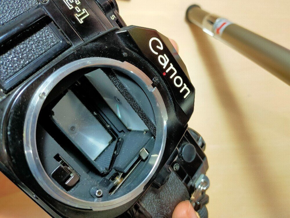 モルト交換(キャノンAE-1)|フィルムカメラ修理のアクアカメラ モルト交換(キャノンAE-1)|フィルムカメラ修理のアクアカメラ
