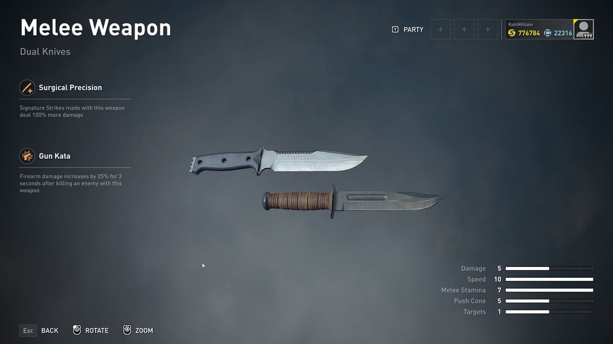 WWZアフターマス全近接武器スキル日本語訳｜ラビット