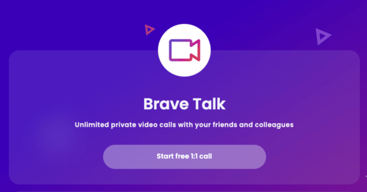 brave(ブレイブ)ブラウザからビデオ会議ツール「brave talk」がリリース｜YOSHIKI