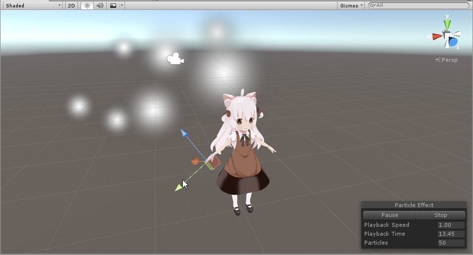 VRChatでParticleで魔法とか銃とか撃つ方法とそのSimulation Spaceの注意点｜さささ
