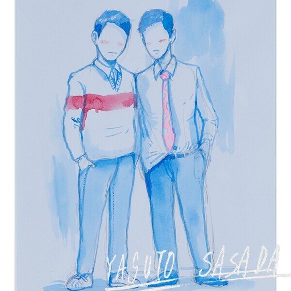 ファンとCrew／東方神起のカッコよさを、思いっきり描きなぐってみた｜笹田靖人/YASUTO SASADA