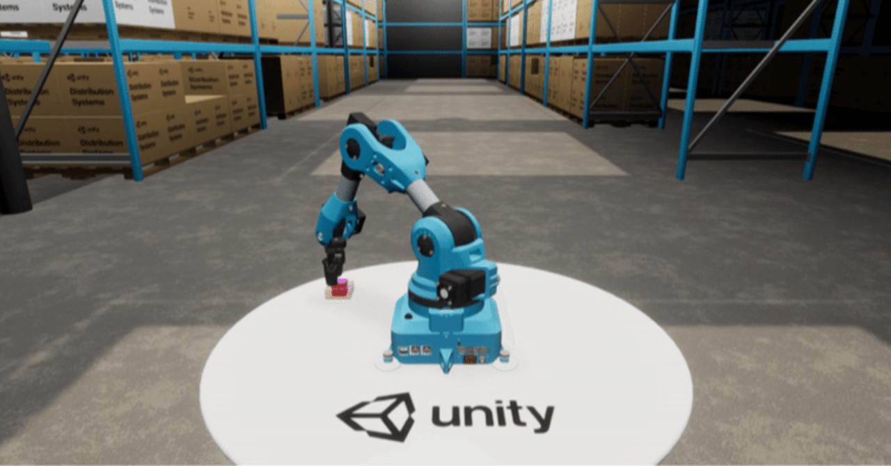 Unity Robotics Hub 入門 (1) - デモの実行｜npaka