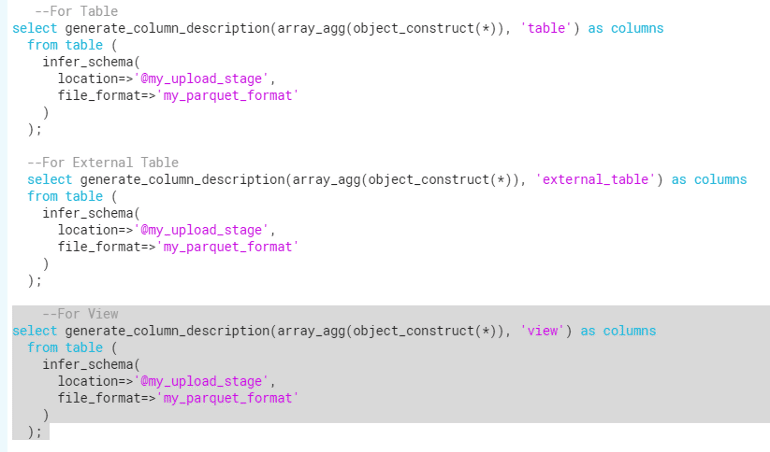 Snowflakeスキーマ検出機能の概要｜kitakitune