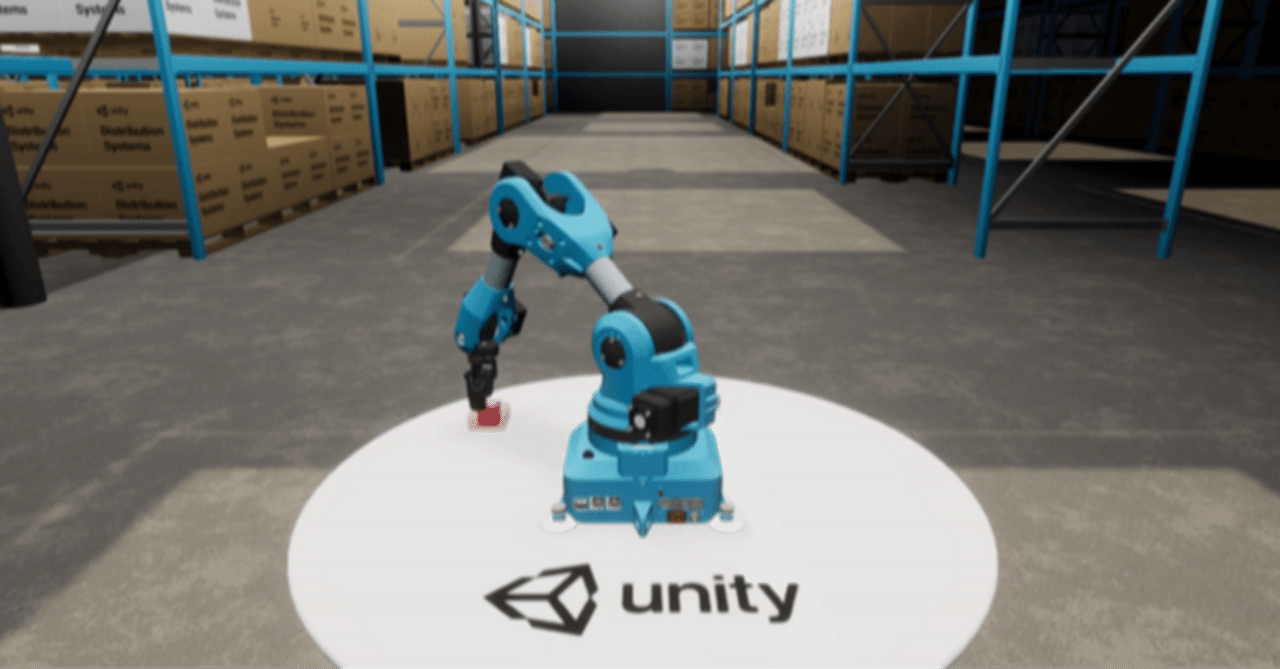Unity Robotics Hub 入門 (3) - Pick-and-Place チュートリアル2｜npaka
