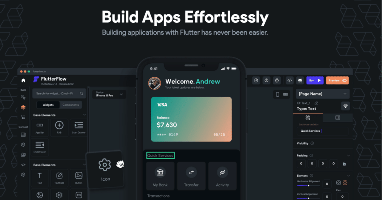 【3分で海外プロダクト紹介 #18】 FlutterFlow｜Bizcoder