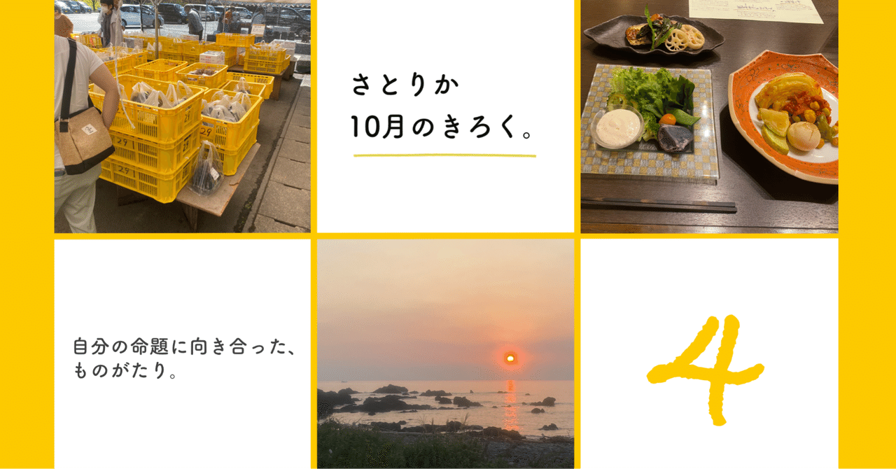 人生の命題に向き合った、半月の記録④ー第3の選択肢｜どこでどうやって生きるかー｜さとりか