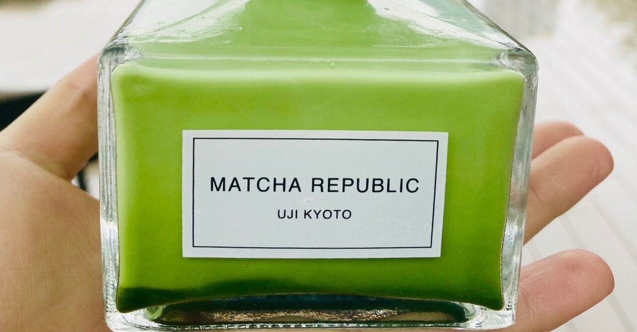 たばちいの"ひとりでお出かけ"【MATCHA REPUBLIC編】｜たばちいの雑談note