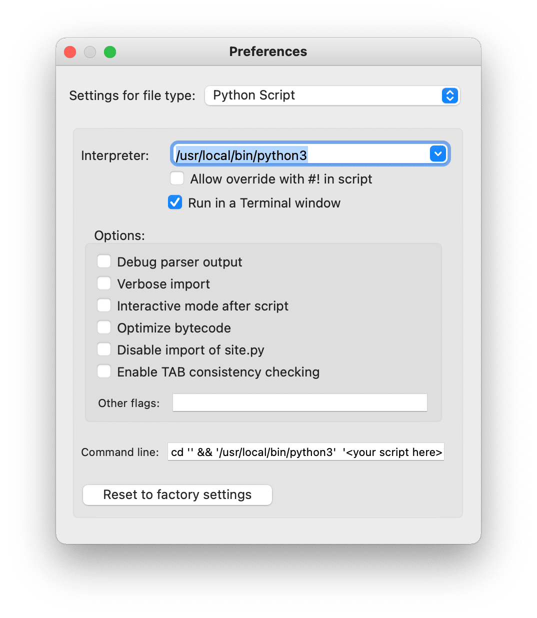 Mac の Python Launcher が思いどおりに動かないので、代替策として Automator でシェルスクリプトをアプリケーション ...